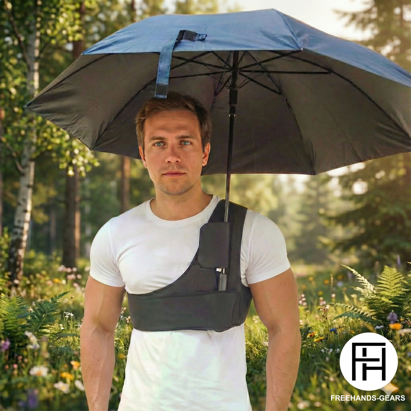 Hands-Free Umbrella Holder – FreeHands